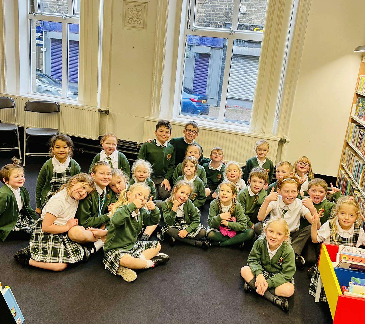 Reading Ambassadors visit to Haslingden Library for Y1 children. - St ...