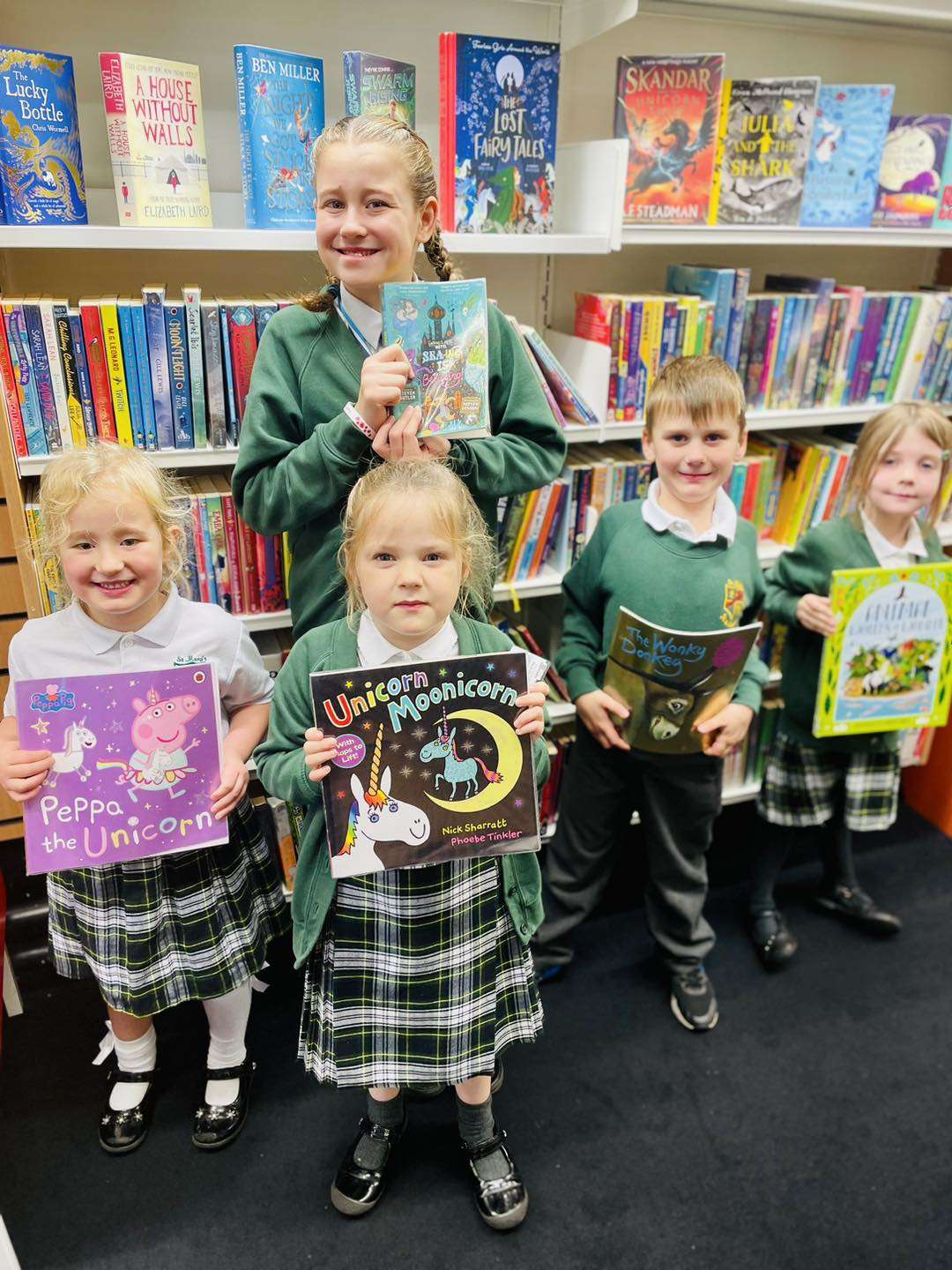 Reading Ambassadors visit to Haslingden Library for Y1 children. - St ...