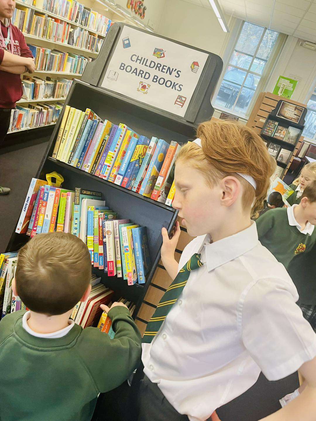 Reading Ambassadors visit to Haslingden Library for Y1 children. - St ...